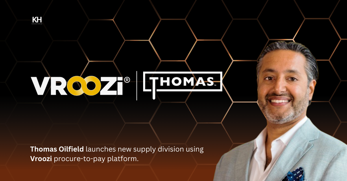 Thomas Oilfield launches new supply division using Vroozi procure-to-pay platform - KonnectHouse